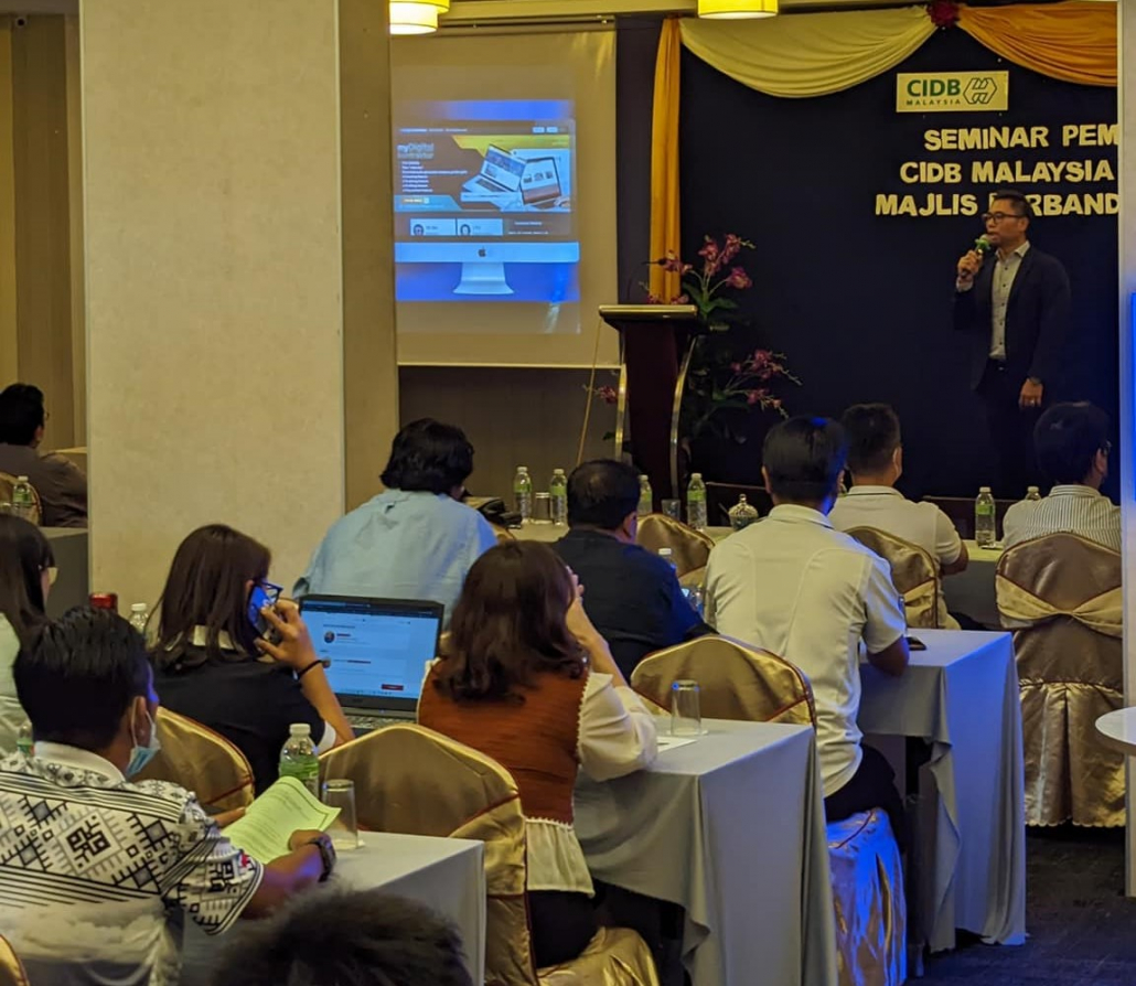 Seminar Roadshow 2023 – Sandakan Sabah – 1 Mac 2023 – CIDB E-Construct